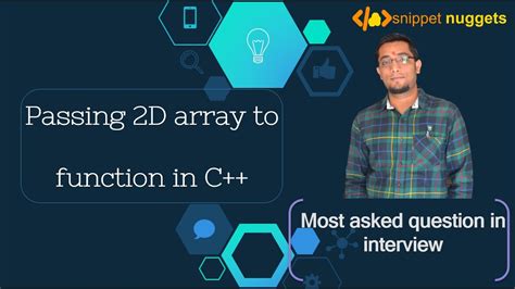 Comptetive Programming Basics Passing 2d Array To Function In C Cpp