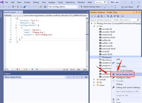 用vsdebug断点调试ffmpeg—ffmpeg调试环境搭建 · ffmpeg原理