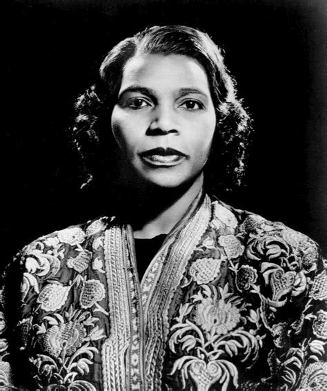 Marian Anderson 10 25 1951 Marian Anderson Women In History Marion