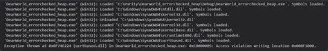 errorchecked heap with malloc function stack overflow