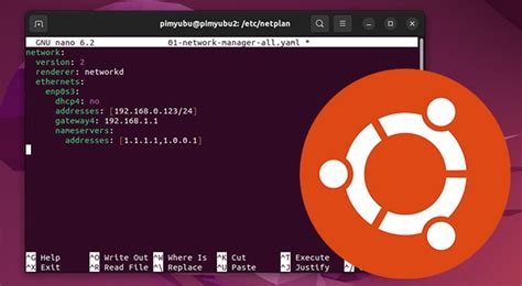 Setting A Static Ip Address On Ubuntu Using Netplan Pi My Life Up