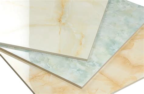 Jade Green Marble Porcelain Floor Tiles 800x800mm Glossy Floor Tiles Of