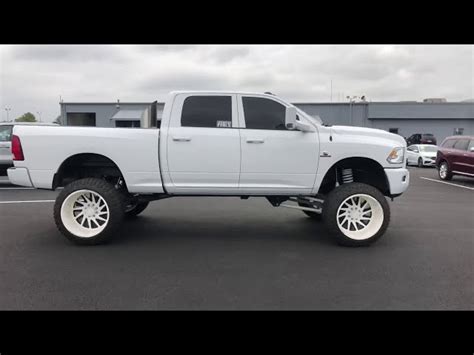 Lifted Dodge Cummins With Stacks