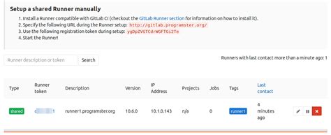 deploy gitlab runner with docker programster s blog