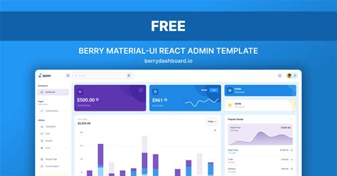 codedthemes berry free react admin template gitfreak