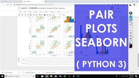 pair plots seaborn python 3 machine learning youtube