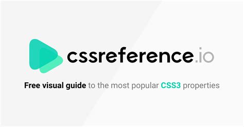 css reference a free visual guide to css