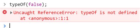 javascript typeof is not defined stack overflow