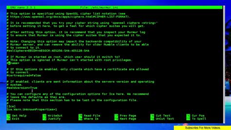 how to install mumble server on centos 7 youtube