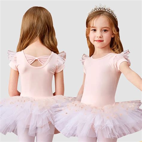 Clyfan Vestido De Tut De Ballet Para Ni Os Traje De Baile De Flores De