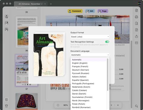 how to convert scanned pdf to excel with ocr