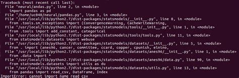 python pandas can t execute stack overflow