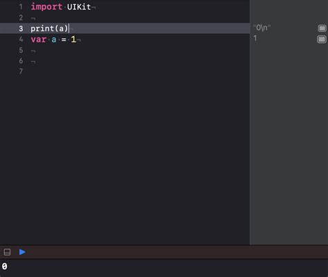 swift why print a variable before declaring it can print out 0