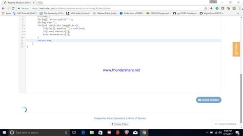 leetcode 151 reverse words in a string youtube