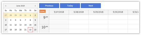 angular calendar date switching daypilot code