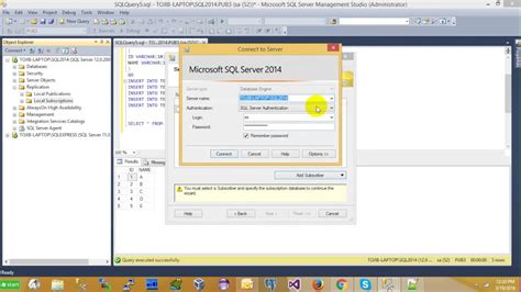 how to do sql server replication step by step with example youtube