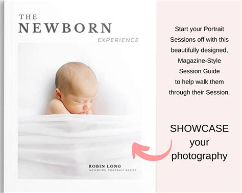 Robin Longs Newborn Photography Session Guide Template Canva Bp4u