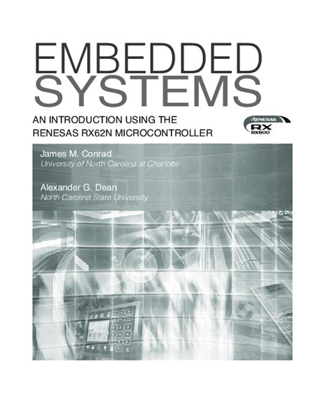 pdf embedded systems an introduction using the renesas rx62n