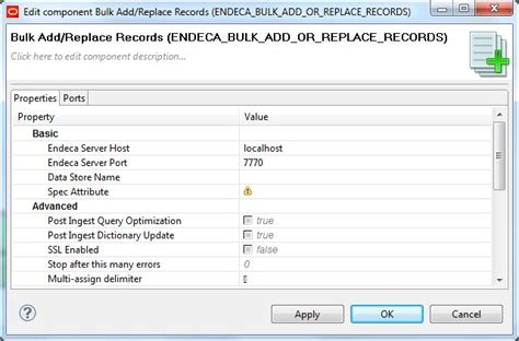 bulk add replace records connector