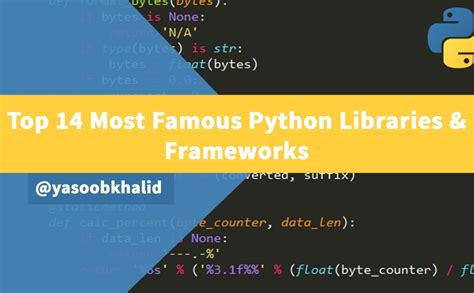14 most famous python libraries and framework mx space