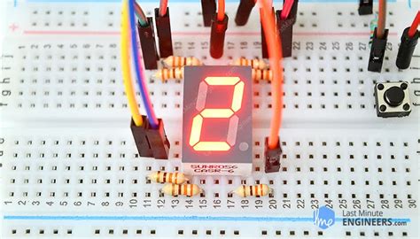 in depth how seven segment display works and interface with arduino