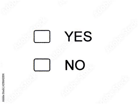clear checkboxes yes and no buy this stock illustration and explore