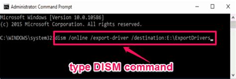 how to backup drivers in windows 10 using command line