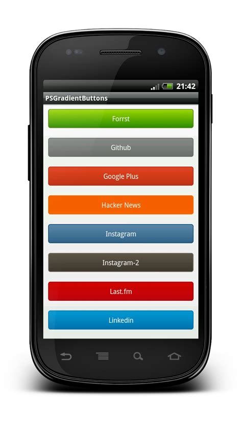 github sapandiwakar psgradientbuttons a collection of buttons for