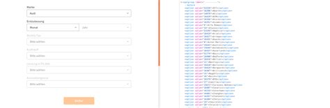 python interactive scraping data from forms on website