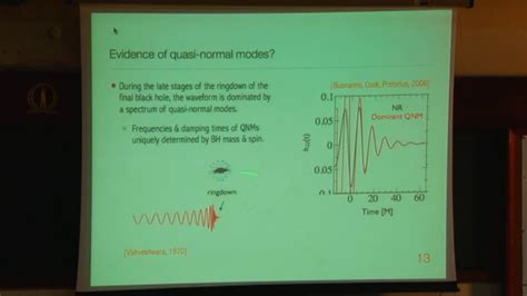 Testing General Relativity Using Gravitational Wave Observations Youtube