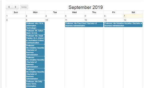 javascript multiple event issue on same date in full calendar stack