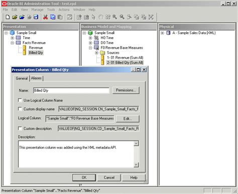 about the oracle bi server xml api 11g release 1 11 1 1