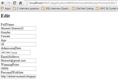 display and edit templated helpers in asp mvc
