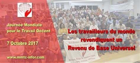 Mouvement Mondial De Travailleurs Chrétiens 7 Octobre La Lutte Des