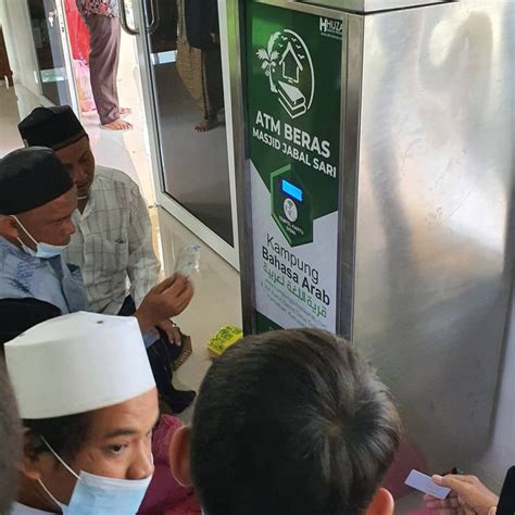 Atm Beras Masjid Jabal Sari 2 Kampung Bahasa Arab And Al Quran Bisa