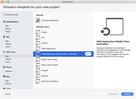 get started with asp core mvc microsoft docs