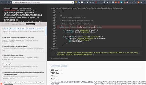 error when accessing laravel filemanager · issue 516