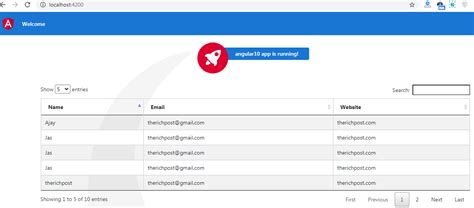10 add datatable in angular datatable pagination in angular angular
