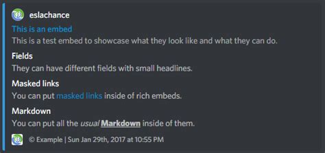 using embeds in messages · discord js bot guide