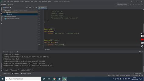 creating rest api with python and fastapi framework🚀 youtube