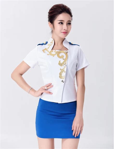 Moonight Sexy Cosplay Uniform Erotic Airline Stewardess Costume Set
