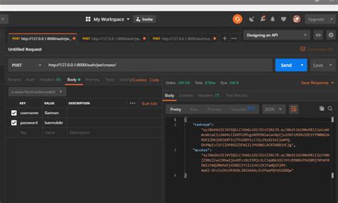 user registration and authorization on a django api with djoser and