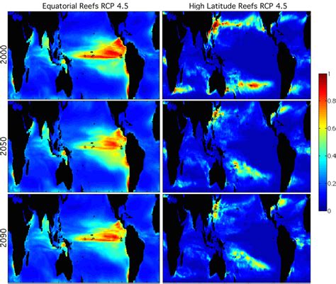 Maps Showing Robust Prevalence Of Marginal Coral Reef Habitats In