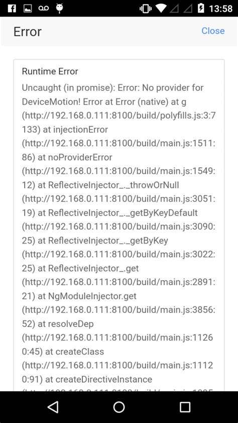 devicemotion is not working ionic v3 ionic forum