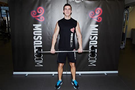 Reverse Barbell Ez Bar Curl Musqle
