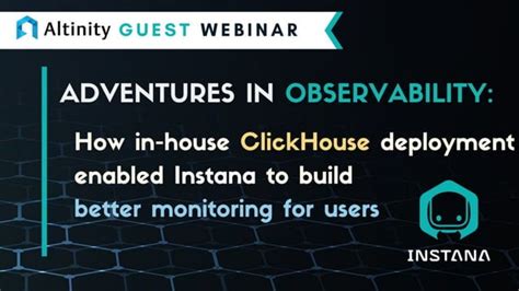adventures in observability how in house clickhouse deployment enabled