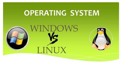 Windows Vs Linux