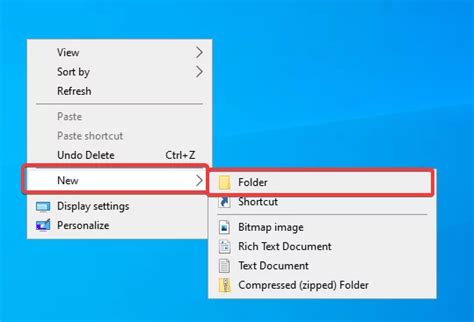 how to create folder without name