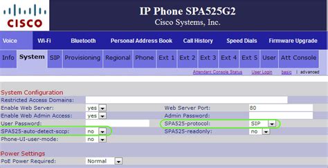 Cisco Spa525g Web Interface