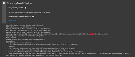 attributeerror module modules hypernetworks ui has no attribute